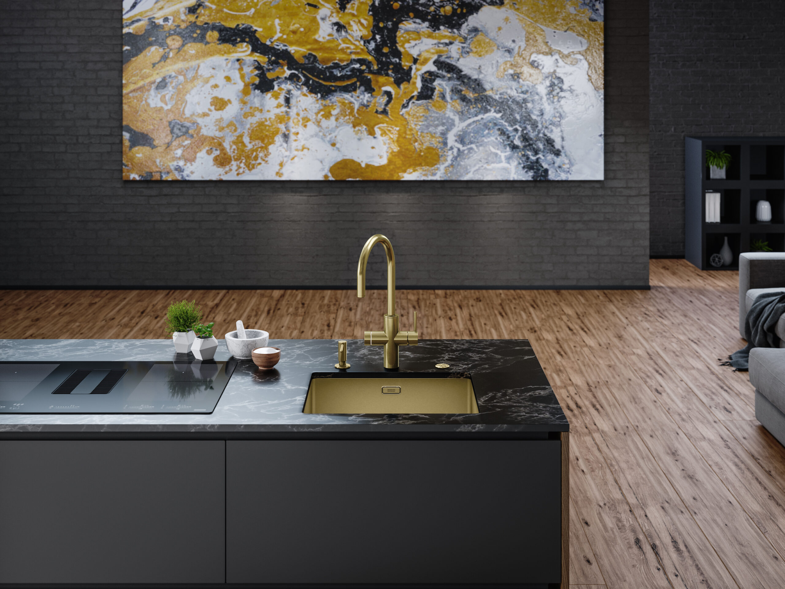 Franke introduceert stijlvolle nieuwe kleuren voor de Mythos Water Hub ...